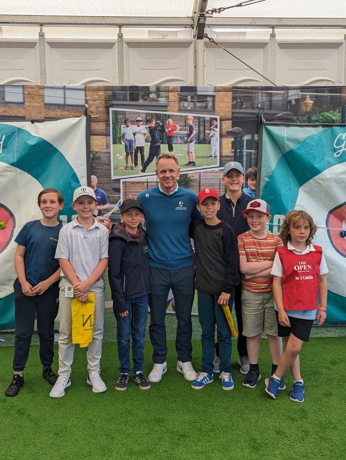 Luke Donald brings the game to all at The Open - Golf Foundation
