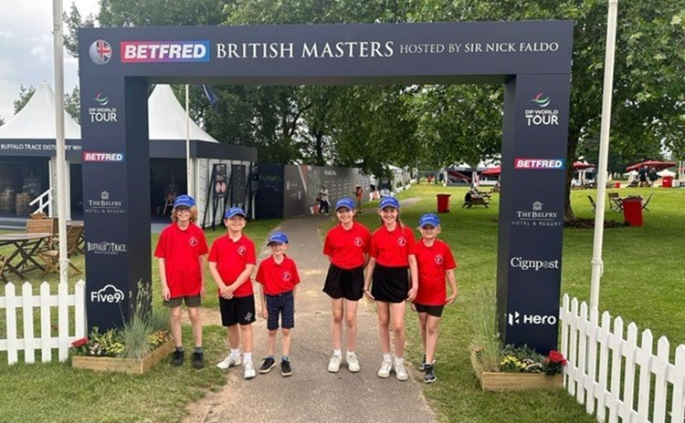 Golf for Good at the British Masters - Golf Foundation