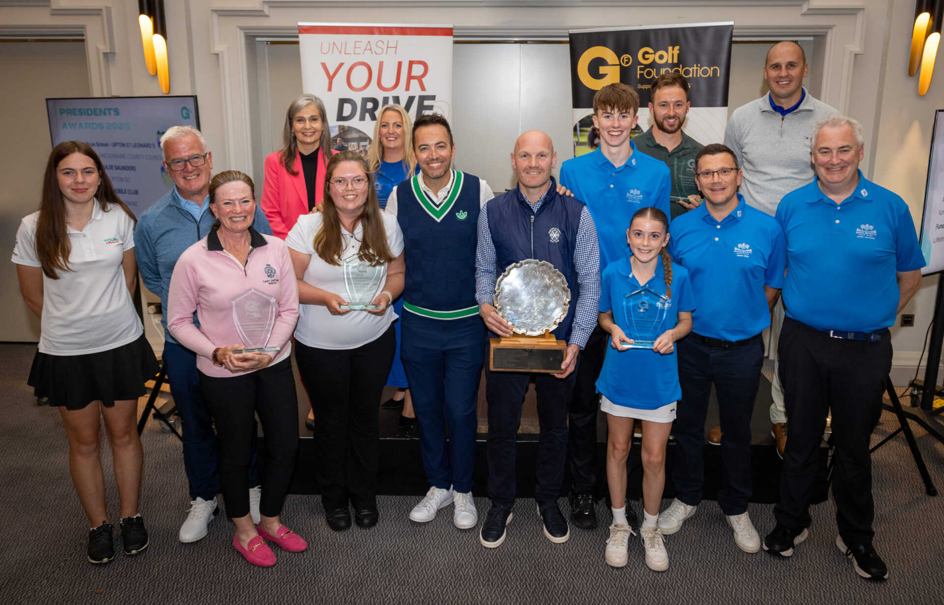 Grassroots Golf Heroes Celebrated at 2025 President's Awards - Golf Foundation